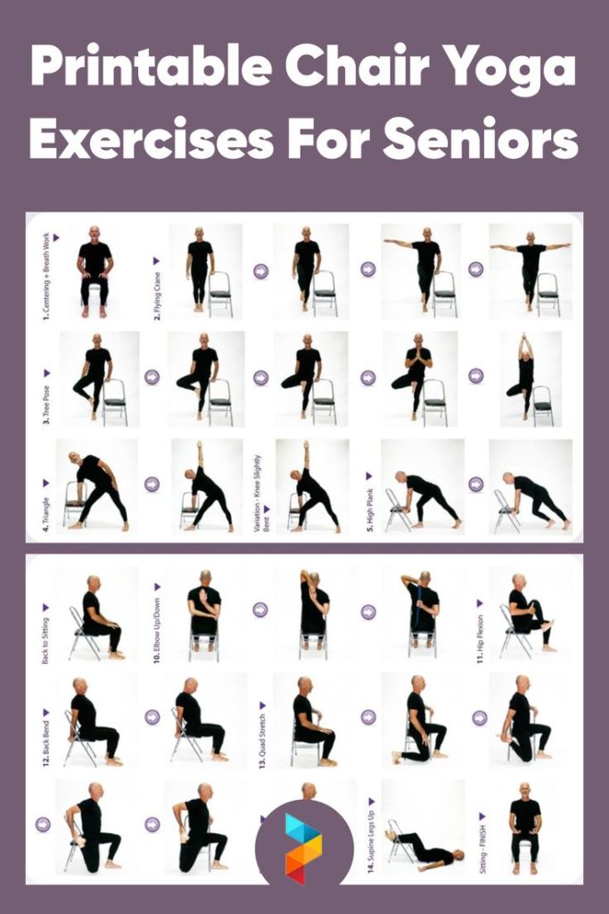 Free Printable Chair Yoga Exercises for Weight Loss Pdf: Instant Results